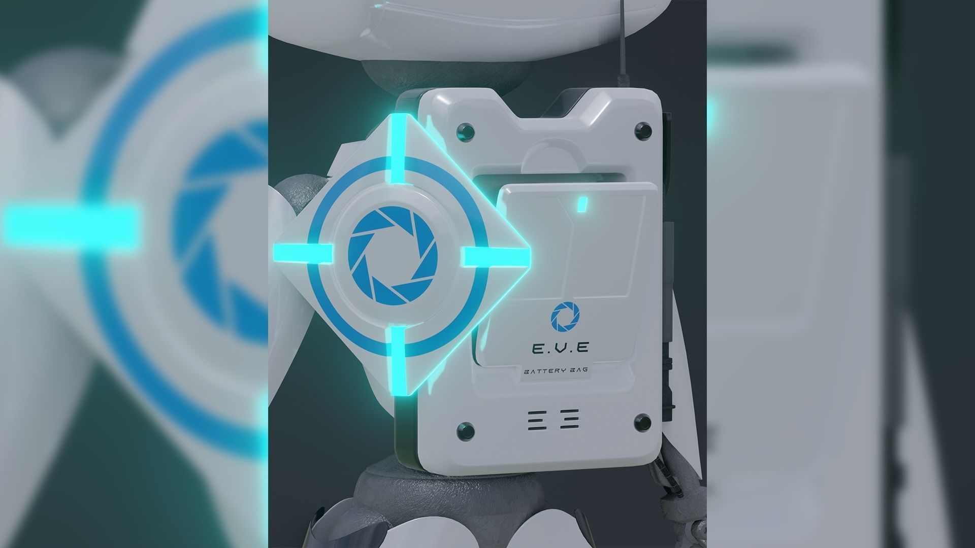 EVE Little Mechabot free 3D model animated rigged | CGTrader