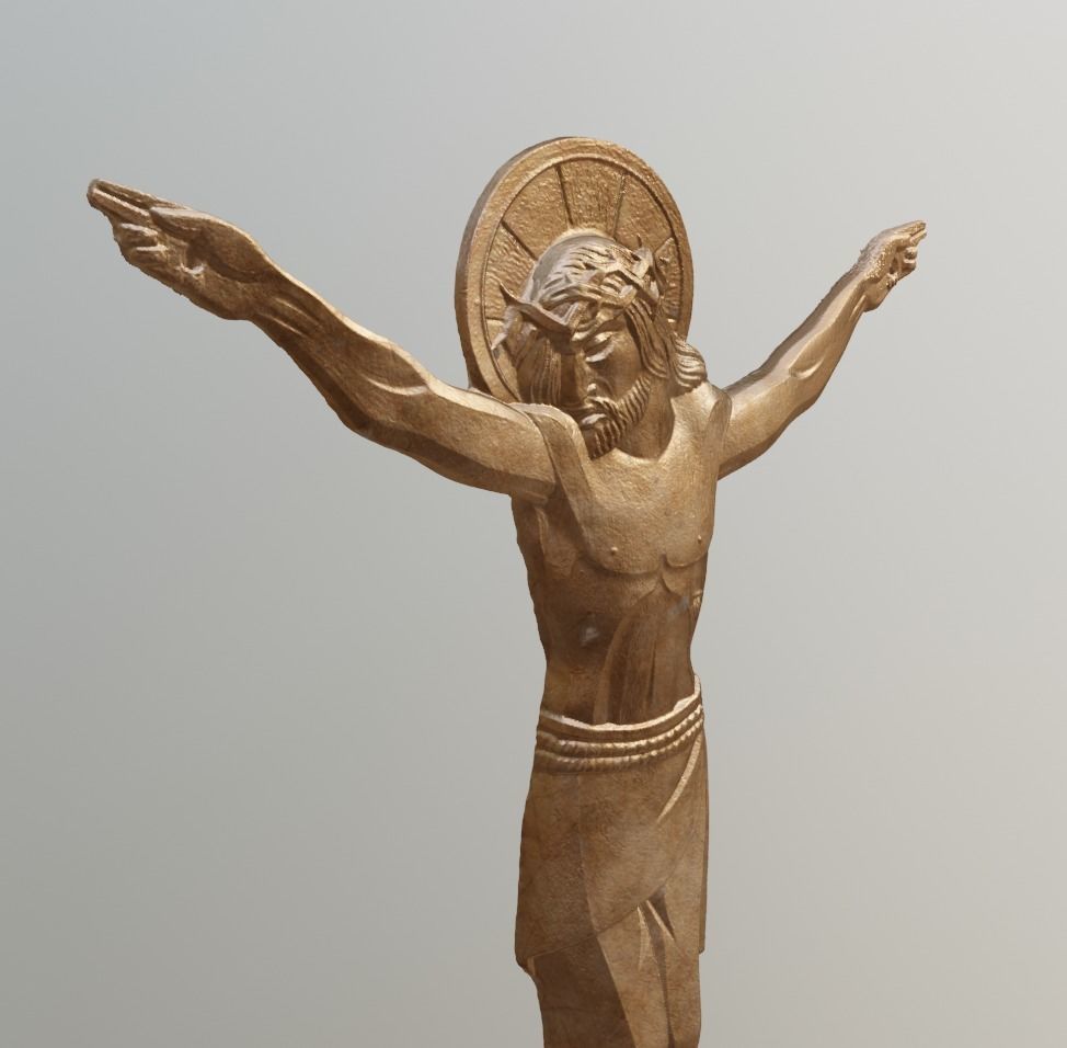 Jesus Christ Statue 3D model | CGTrader