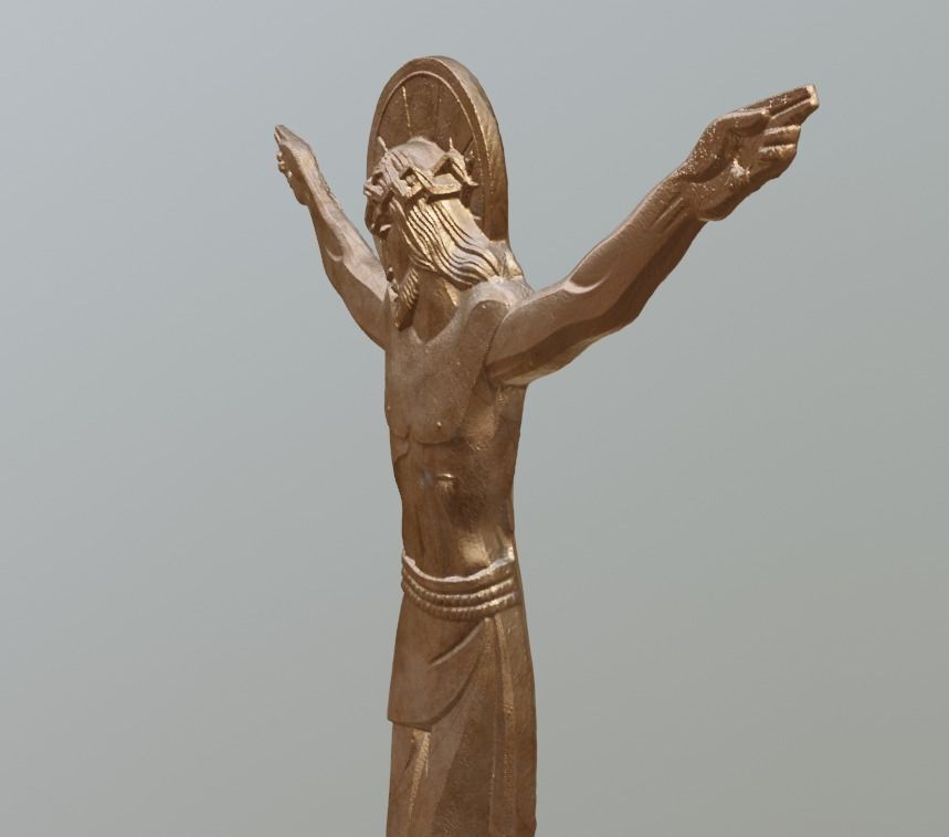Jesus Christ Statue 3D model | CGTrader