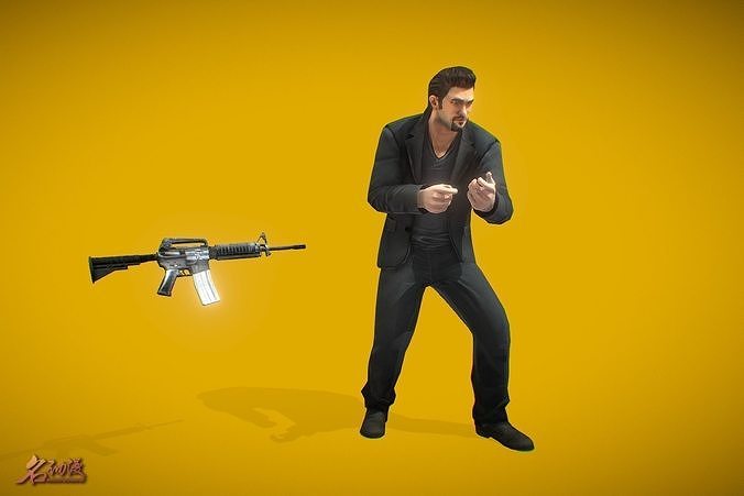 3D model Battle Royale Hitman VR / AR / low-poly | CGTrader