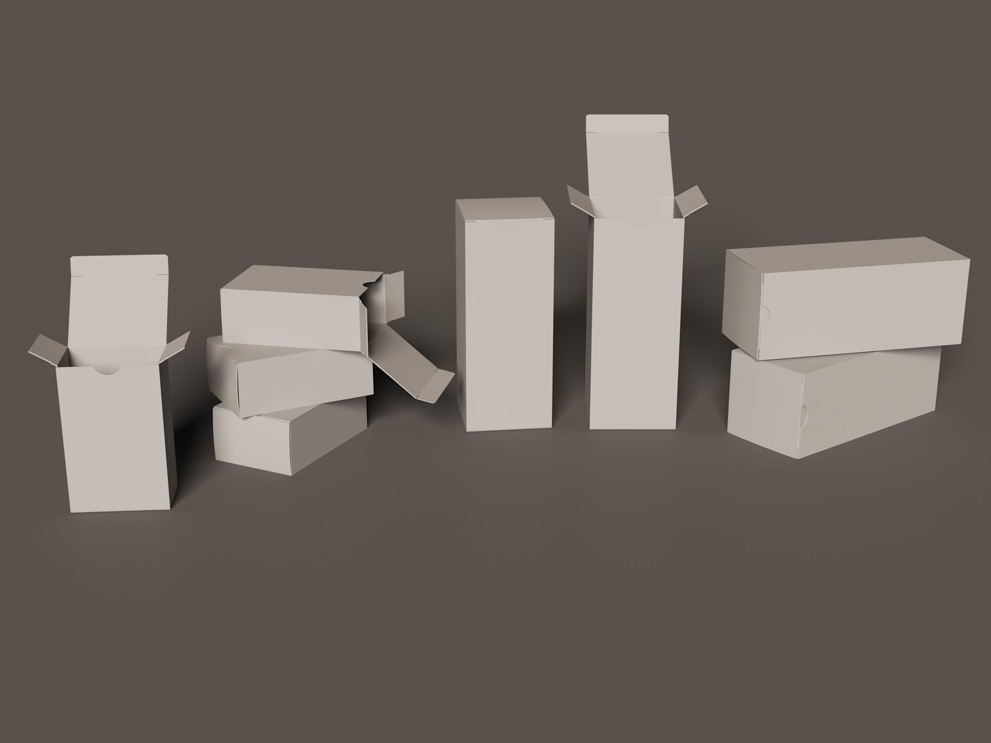 3D Boxes 3D model | CGTrader