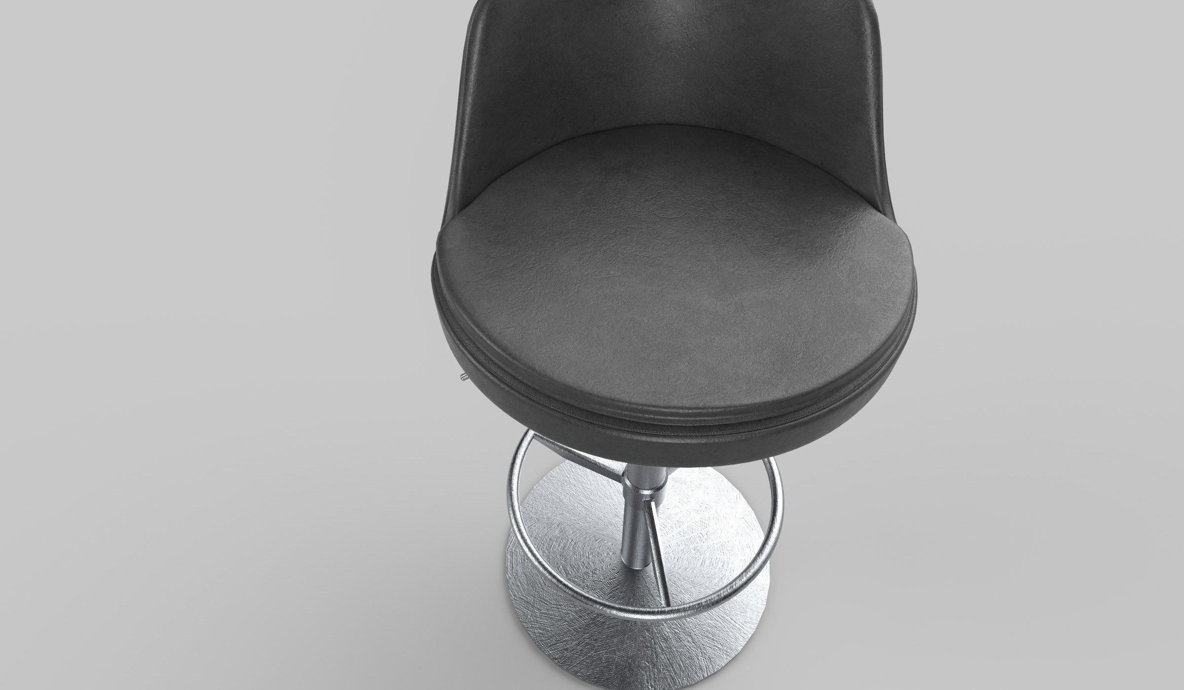 Piston Stool Chair 3D model | CGTrader