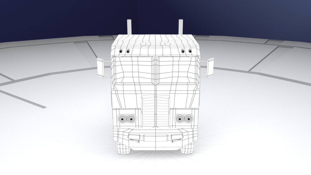 Optimus Prime Transforming Rig 3D model rigged | CGTrader