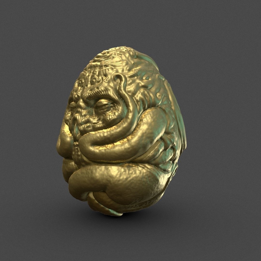 Dragon eggs of Cthulhu Mythos 3D model 3D printable | CGTrader