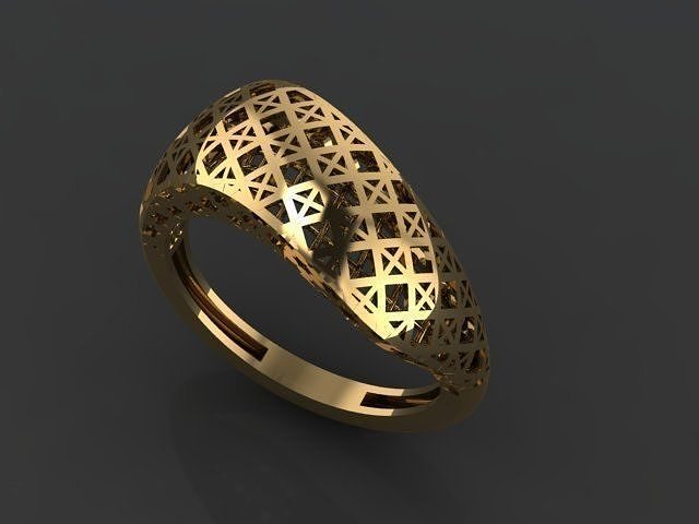 GOLD RING 3D model 3D printable | CGTrader