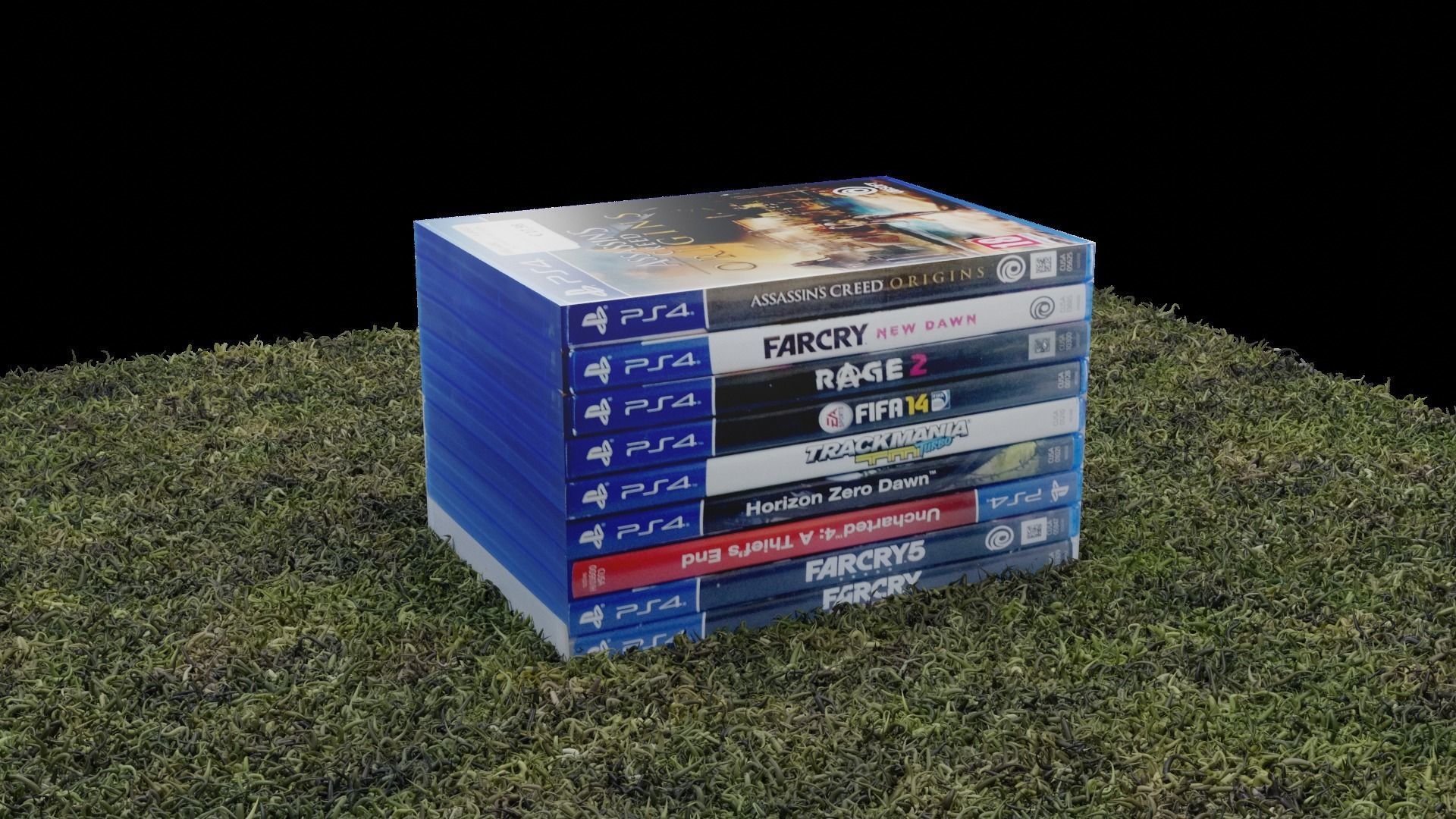 PS4 games free VR / AR / low-poly 3D model | CGTrader