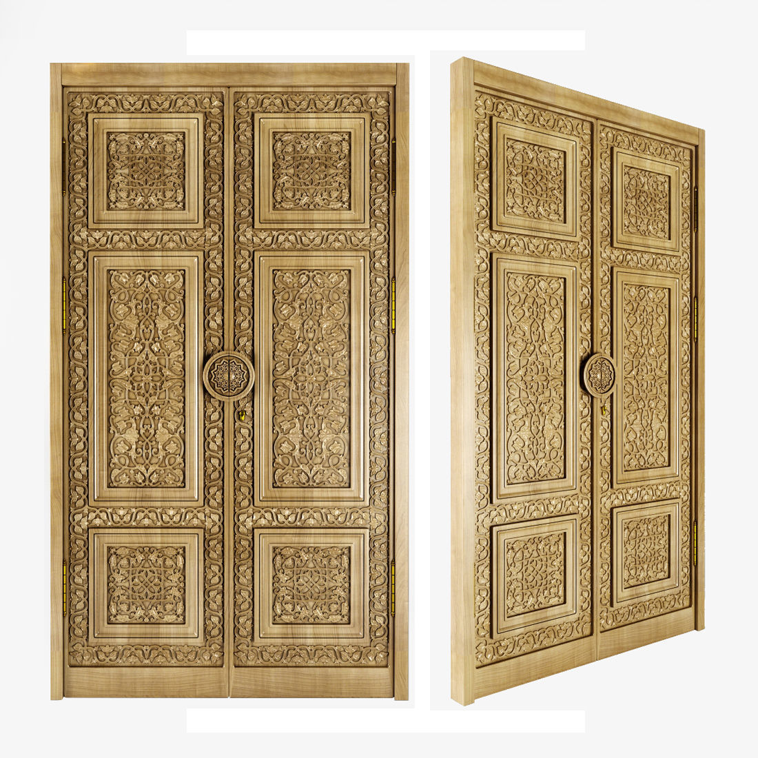 Oriental Arabic Door 3D model | CGTrader
