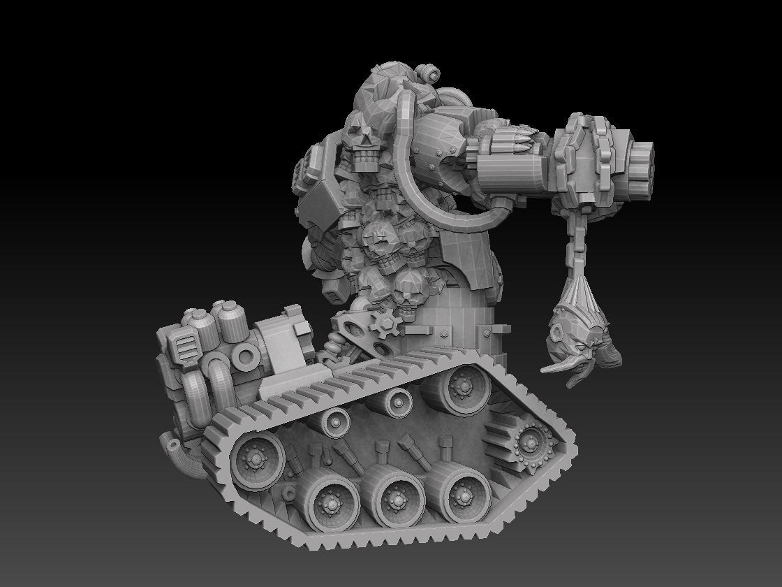 Tank Demon 3D model 3D printable | CGTrader