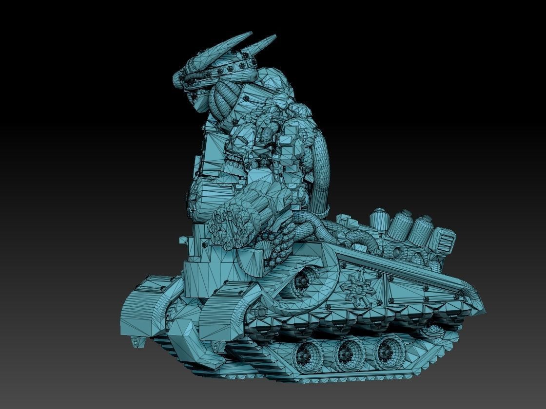 Tank Demon Megapack 3D model 3D printable | CGTrader