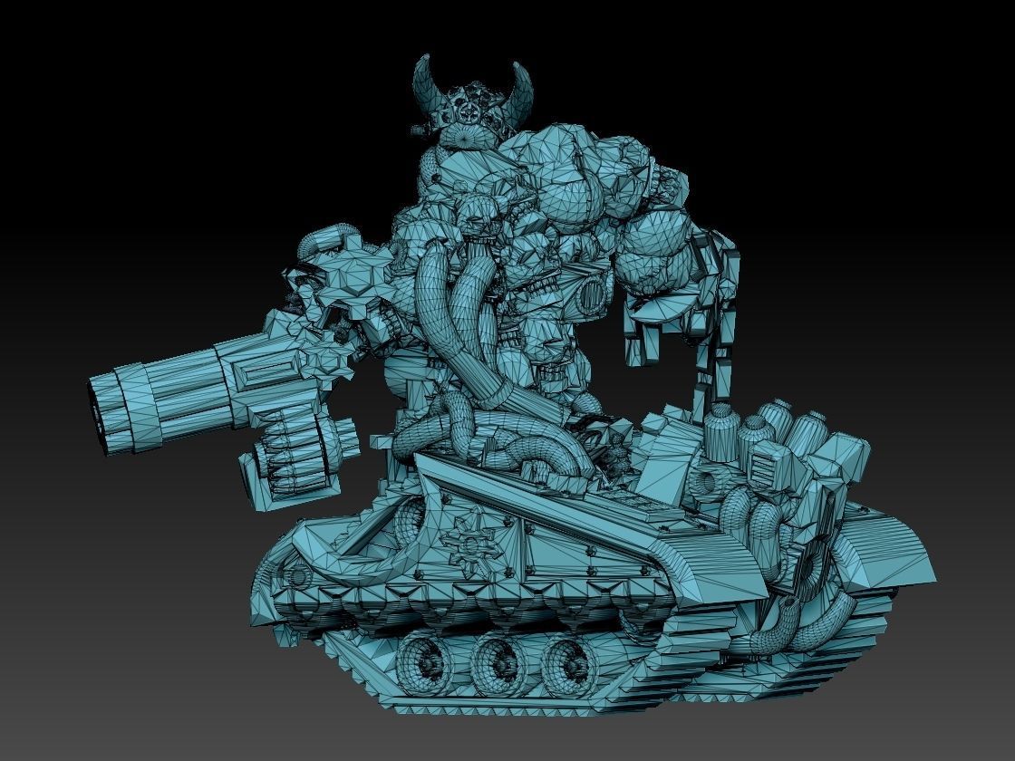 Tank Demon Megapack 3D model 3D printable | CGTrader