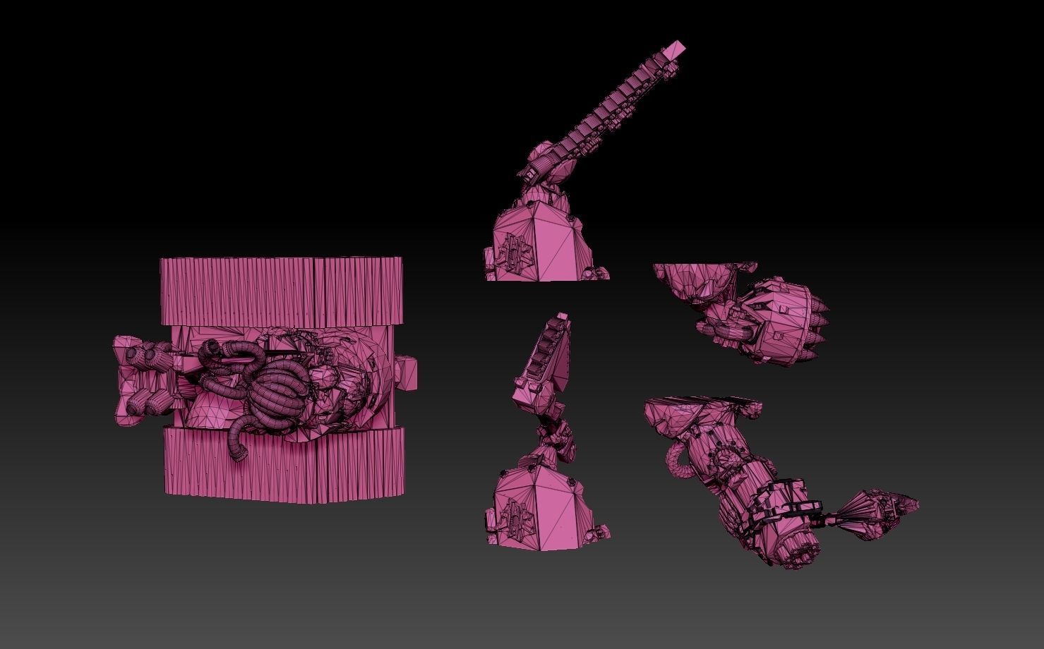 Tank Demon Megapack 3D model 3D printable | CGTrader