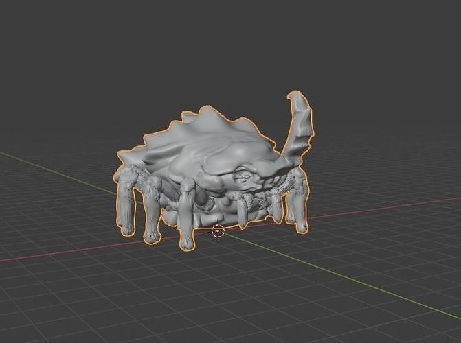 Scute Swarm leader bug free 3D model 3D printable | CGTrader