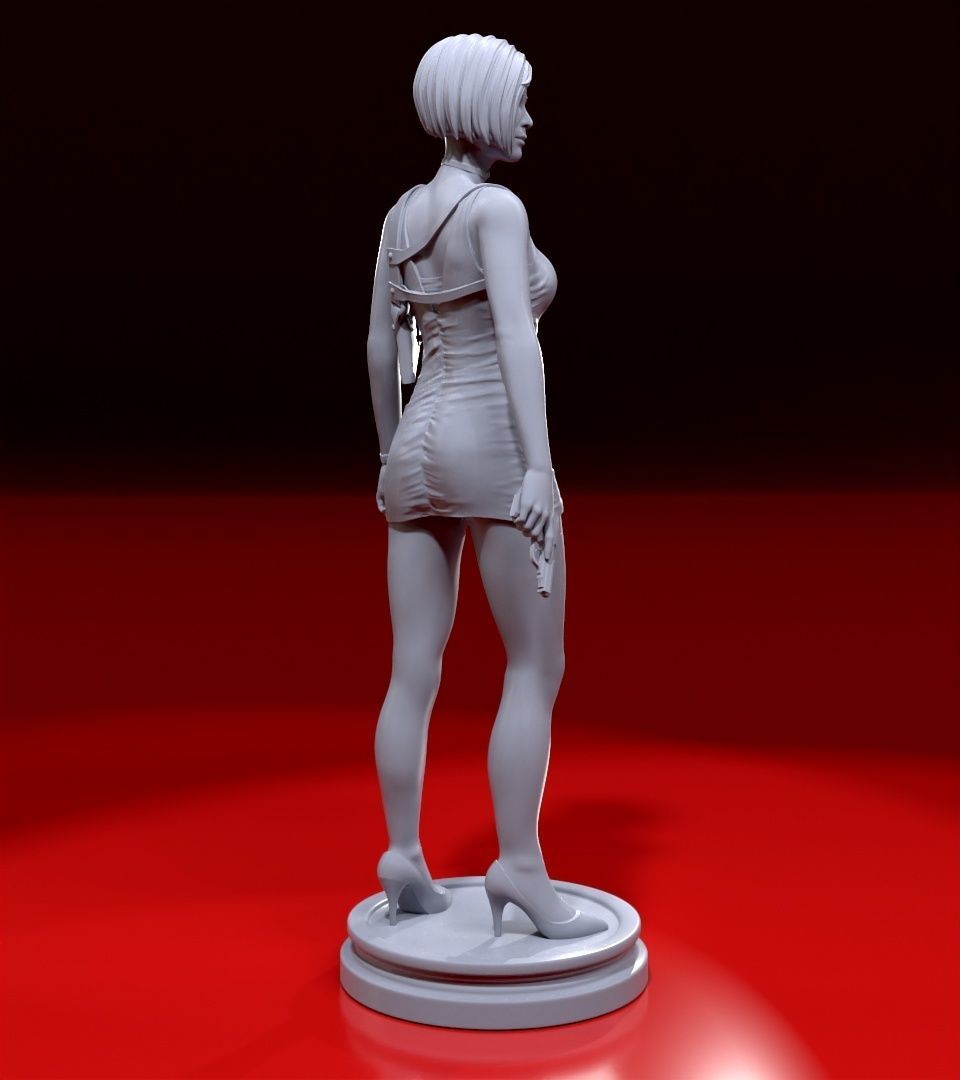 Ada Wong 3D model 3D printable | CGTrader