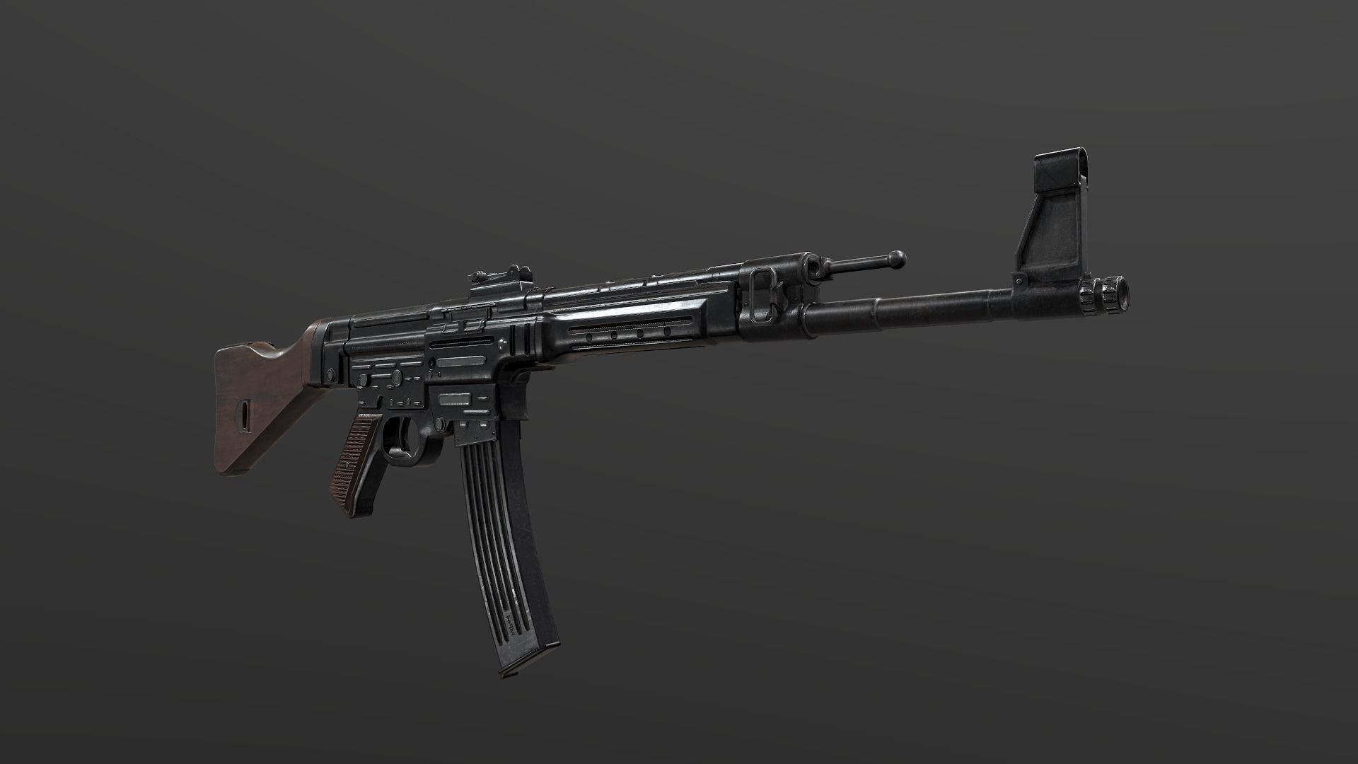 3D model STG44 WW2 German machine gun VR / AR / low-poly | CGTrader