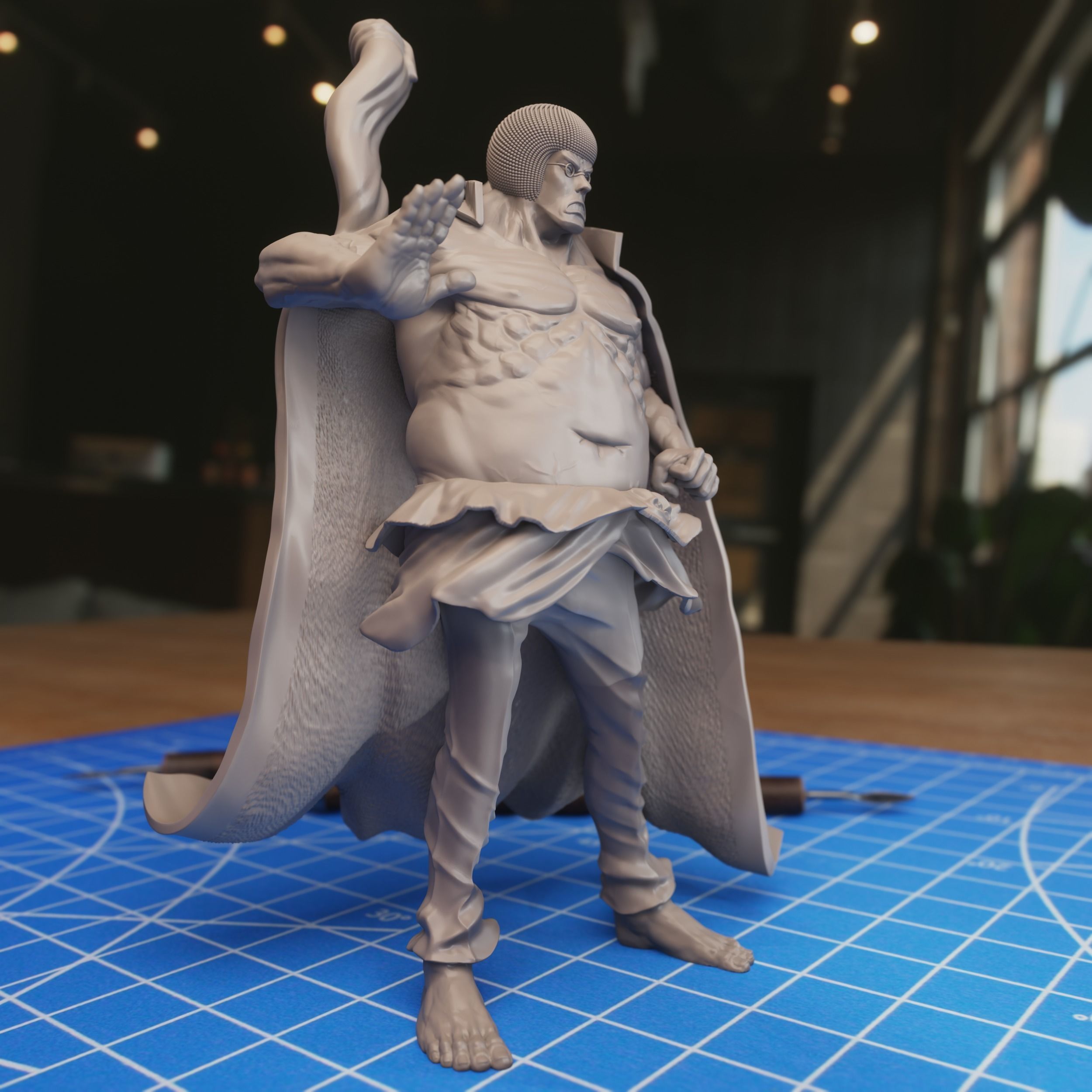 One Piece- Sengoku The Buddha 3D model 3D printable | CGTrader