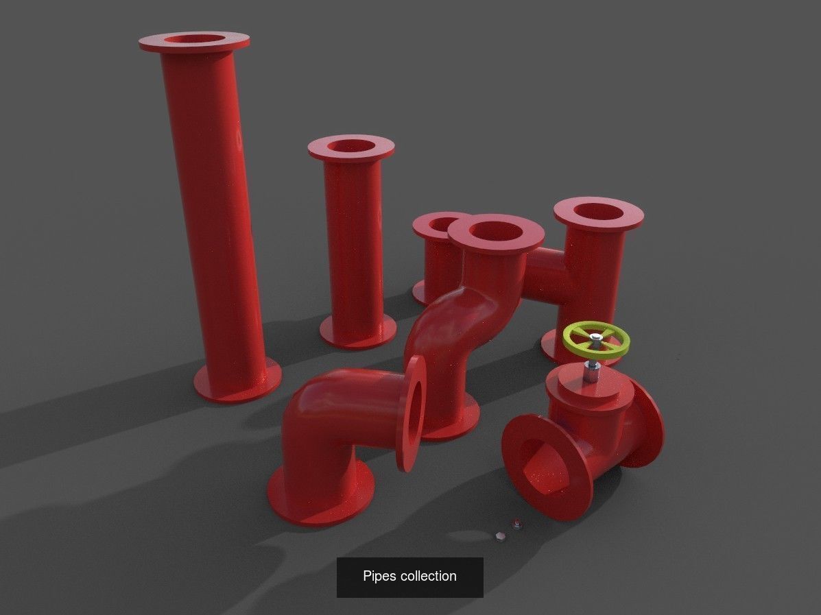 Pipes collection - Texture pack | CGTrader
