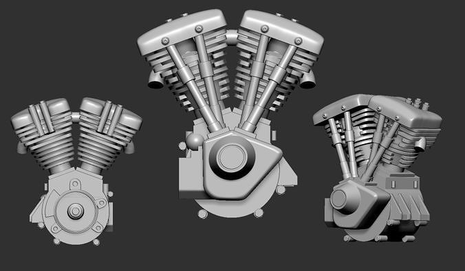 Harley Shovelhead Engines