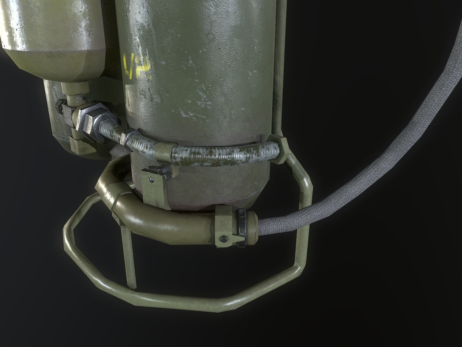 3D model M2 Flamethrower WW2 USA VR / AR / low-poly | CGTrader