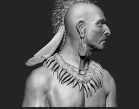 Native american 3D Printing Models | CGTrader