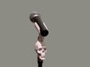 Skull Mic Holder suitable for Shure SM58 3D model 3D printable | CGTrader