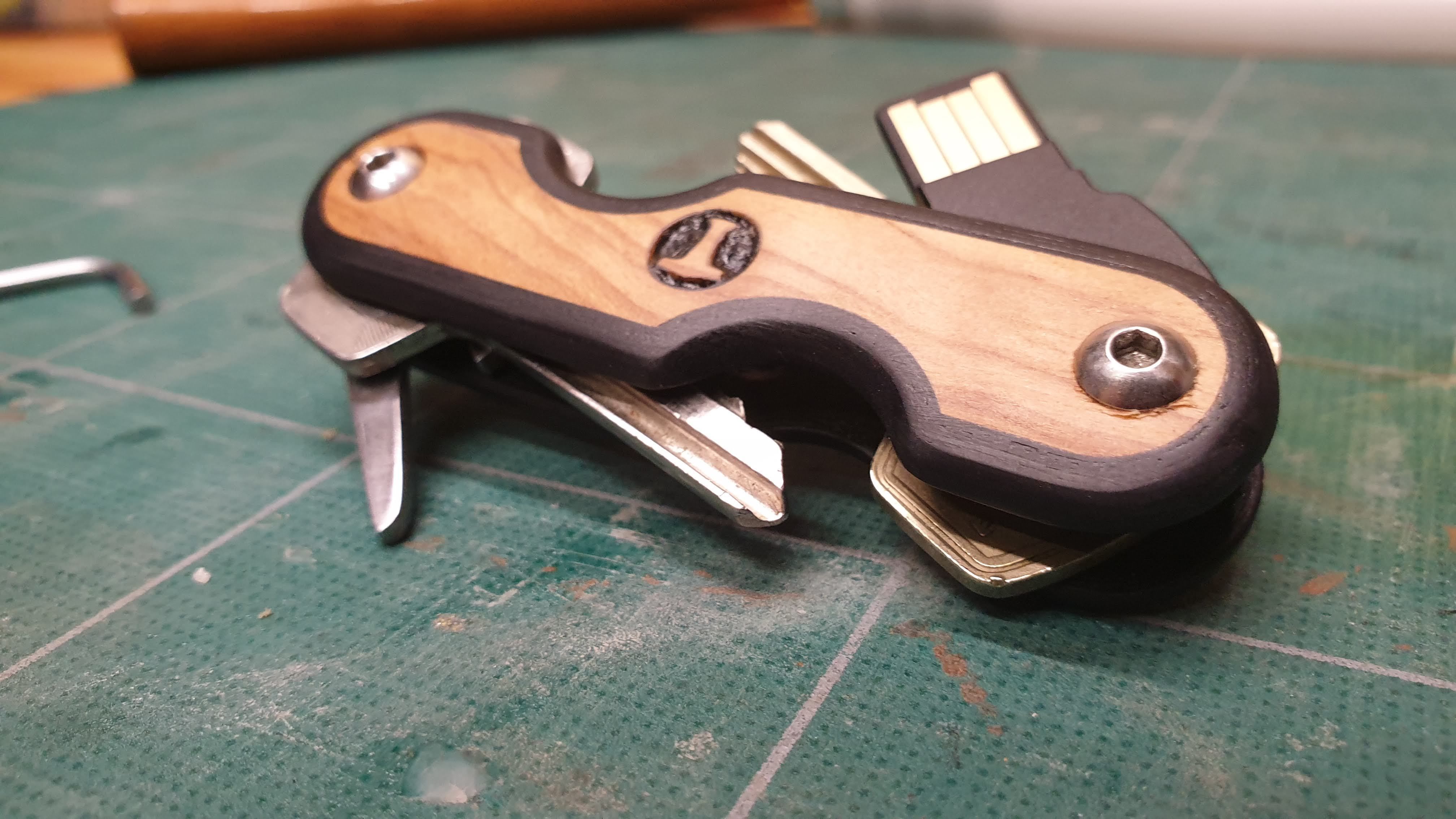 Woodkey - a 3D printed Keyholder free 3D model 3D printable | CGTrader