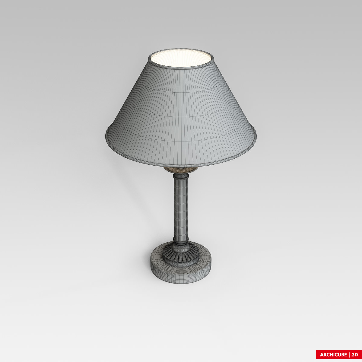 Classic Table lamp 3D model | CGTrader