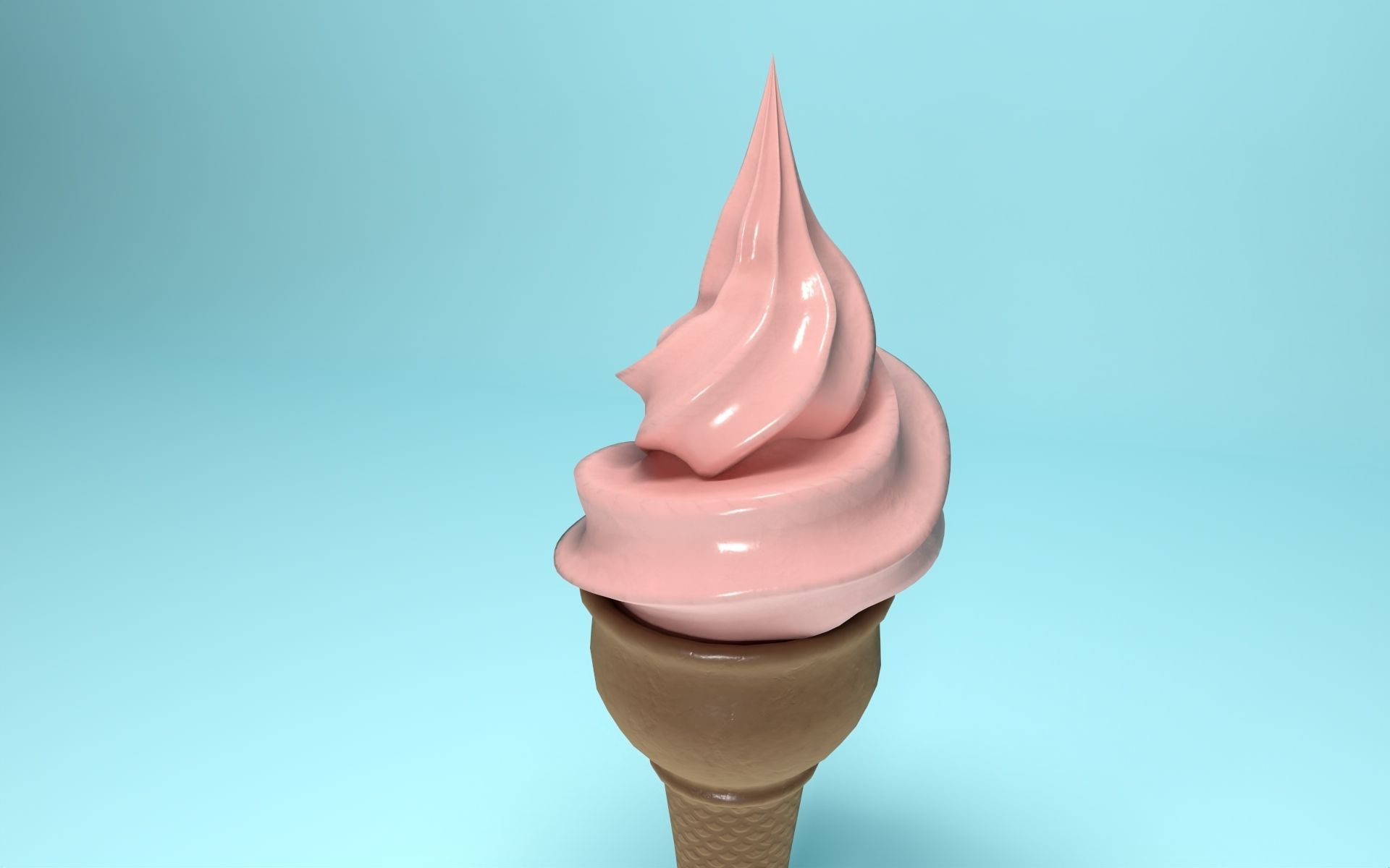 ice cream free VR / AR / low-poly 3D model | CGTrader