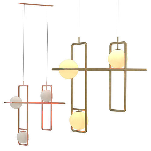 Chandelier Claudia Melo 3D model | CGTrader