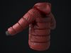 3D model Red winter jacket VR / AR / low-poly | CGTrader