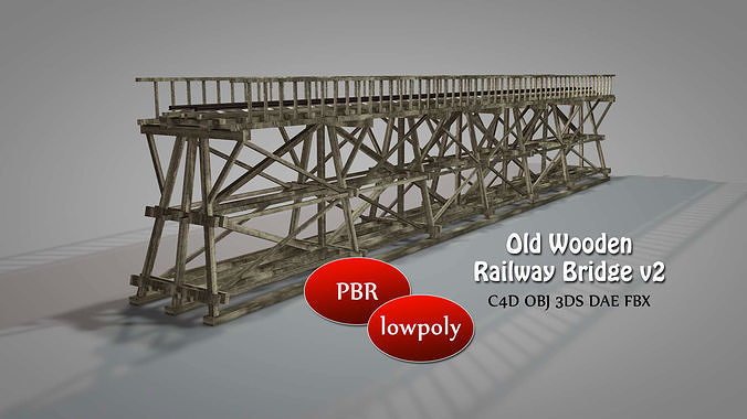 Wood Railroad Trestles
