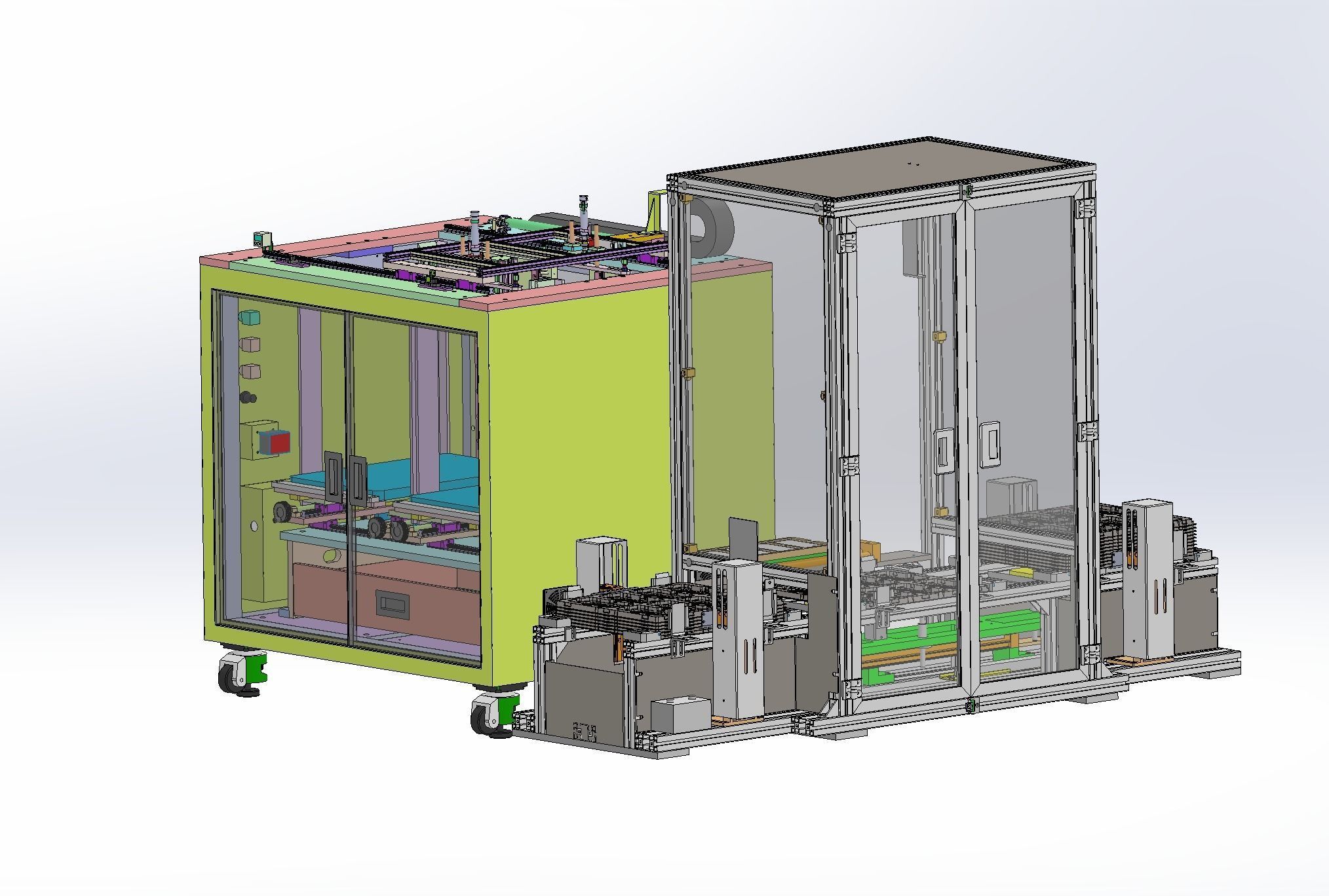 Tray loading and unloading machine 3D model | CGTrader