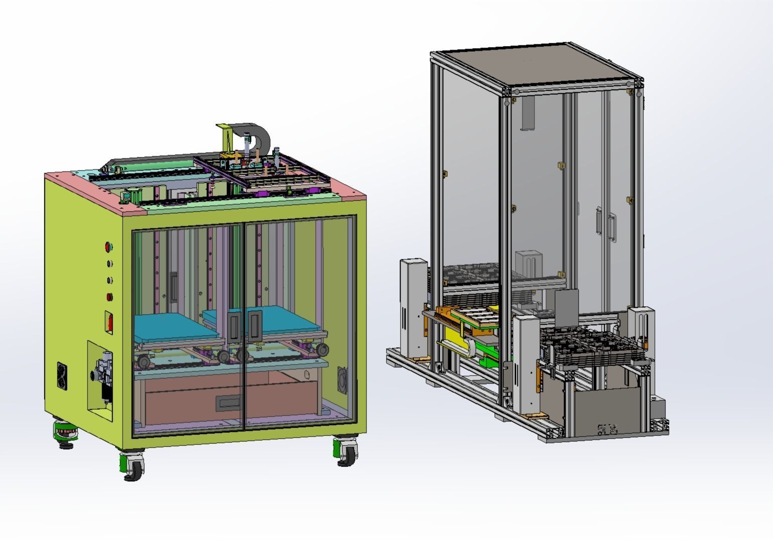 Tray loading and unloading machine 3D model | CGTrader