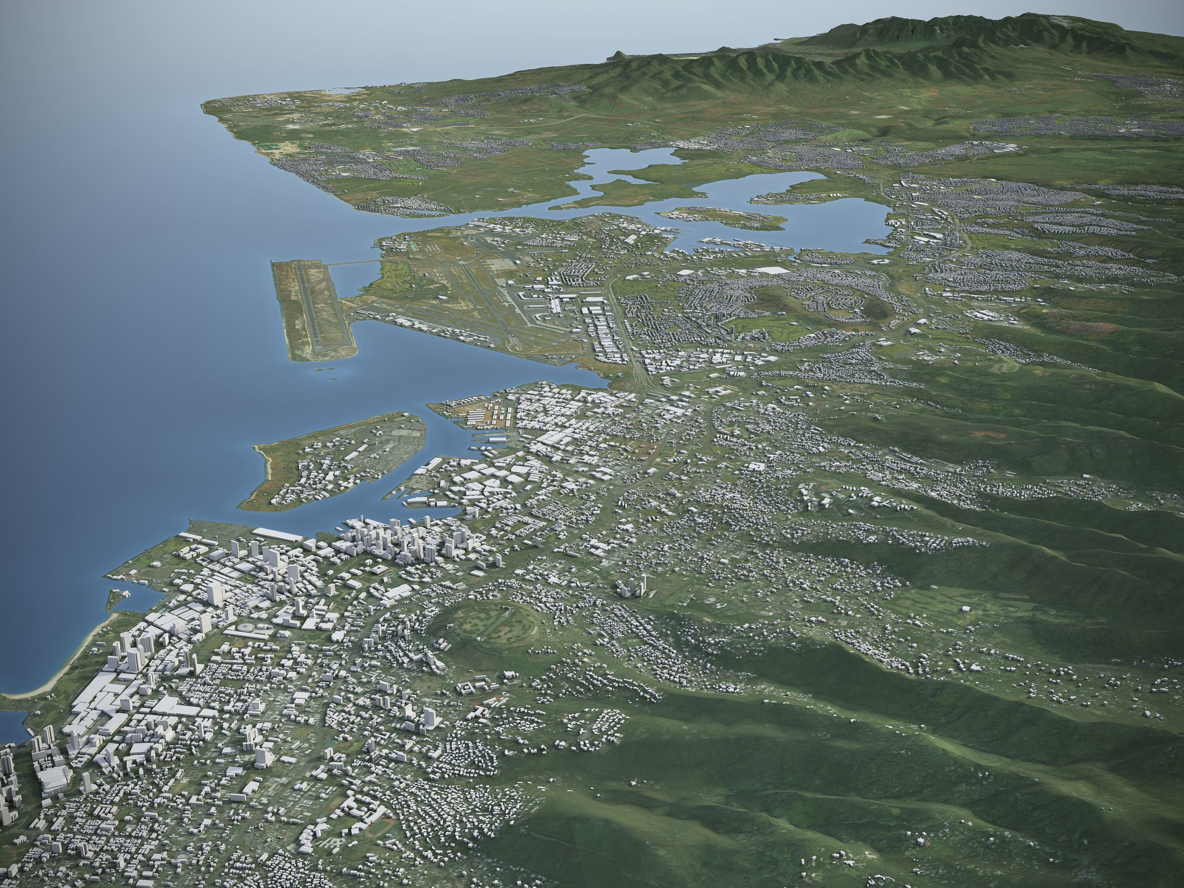 3D model Oahu Island VR / AR / low-poly | CGTrader