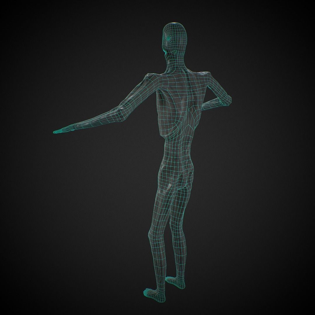 3D model Horror Character VR / AR / low-poly | CGTrader