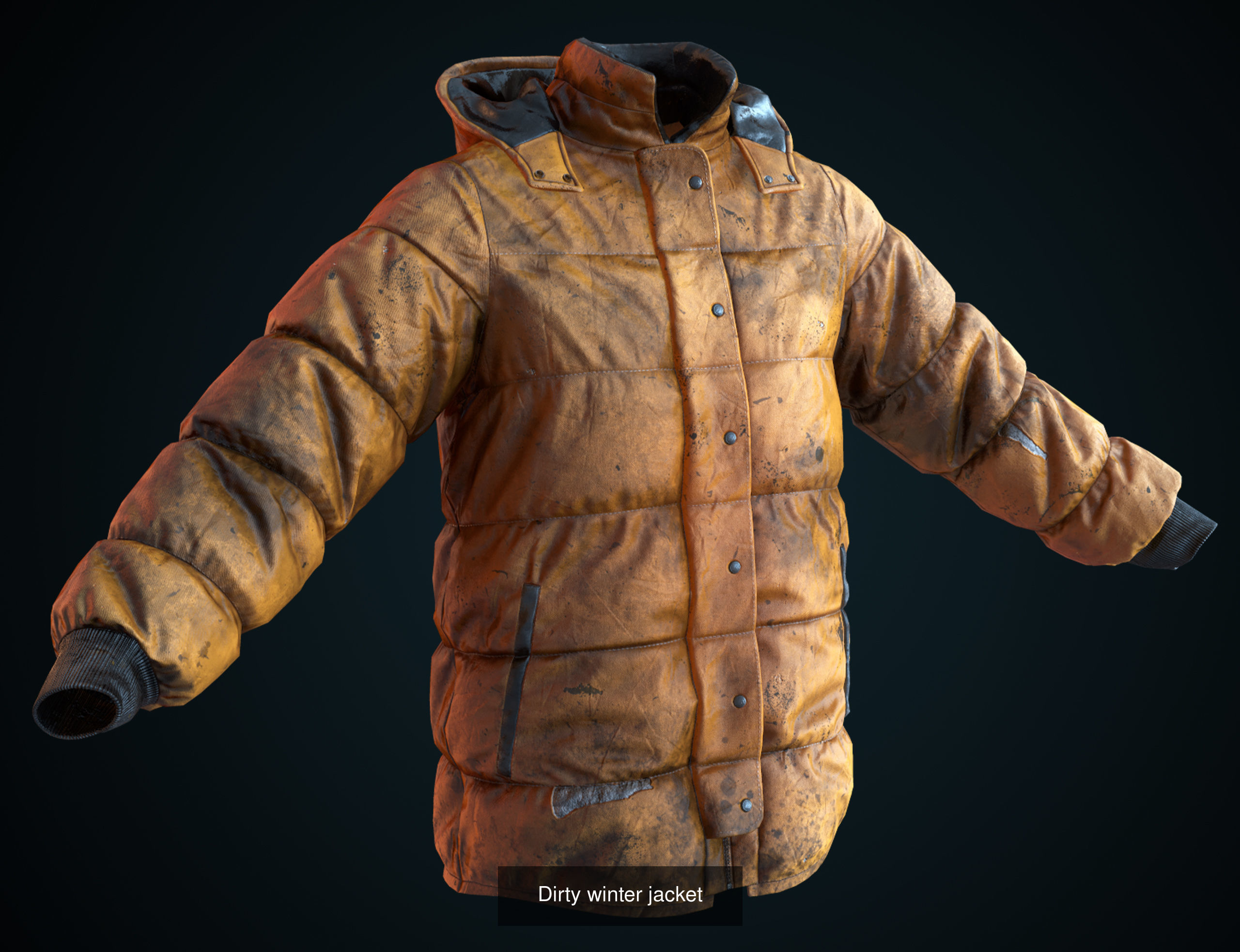 3D Model Collection Winter jackets pack VR / AR / low-poly | CGTrader