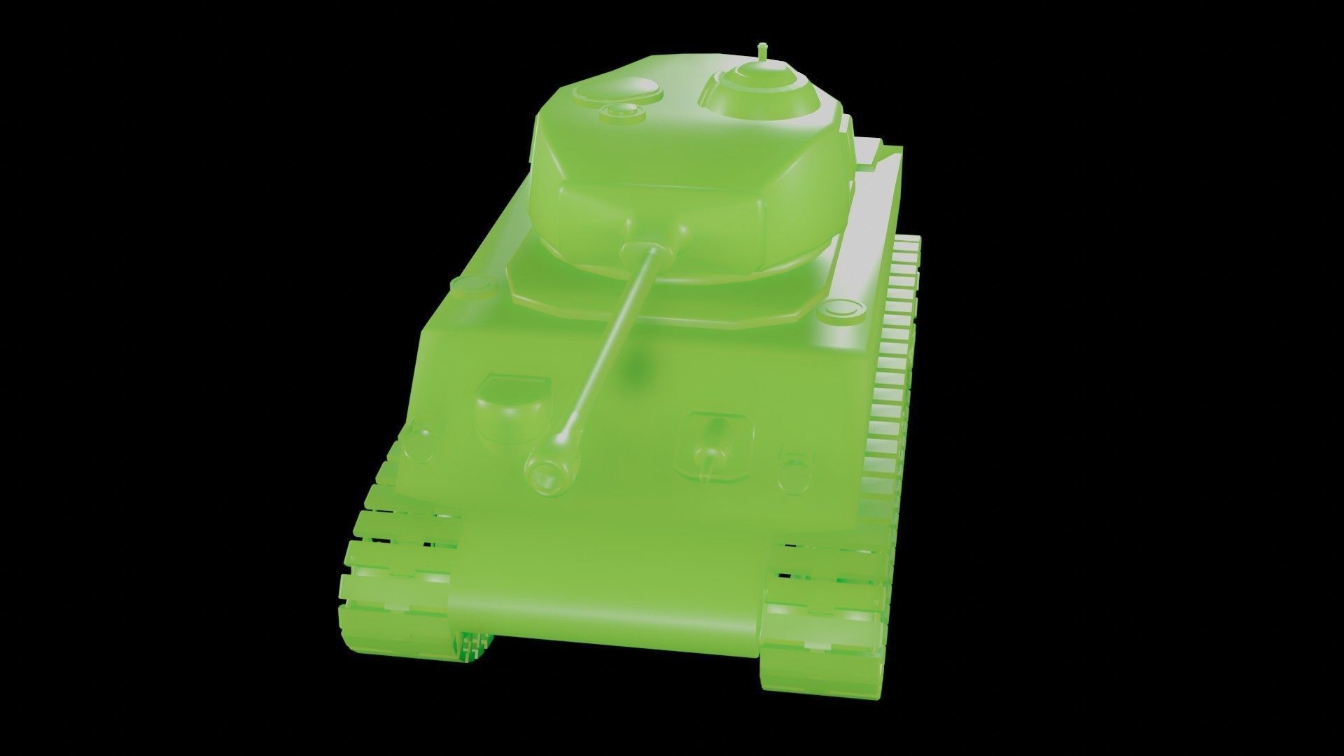 Green Army Man Tank -Toy Tank- 3D Model 3D model | CGTrader
