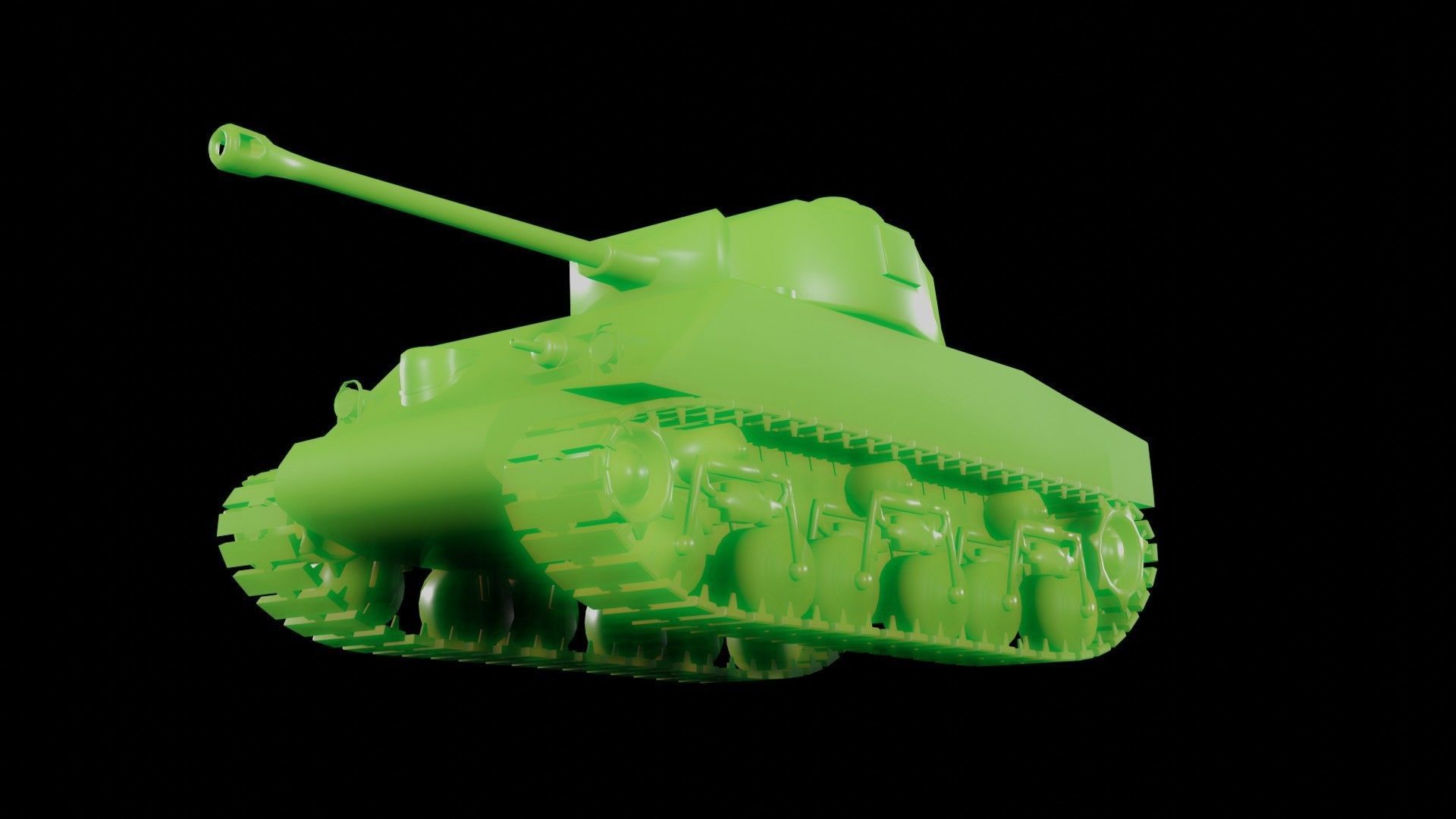 Green Army Man Tank -Toy Tank- 3D Model 3D model | CGTrader