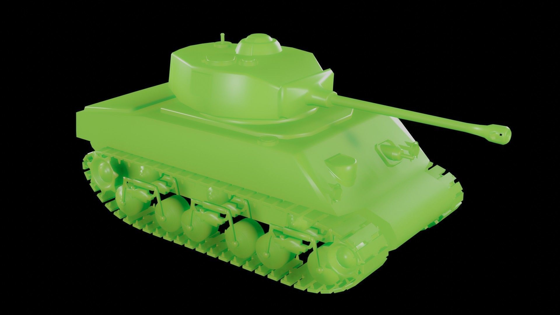 Green Army Man Tank -Toy Tank- 3D Model 3D model | CGTrader