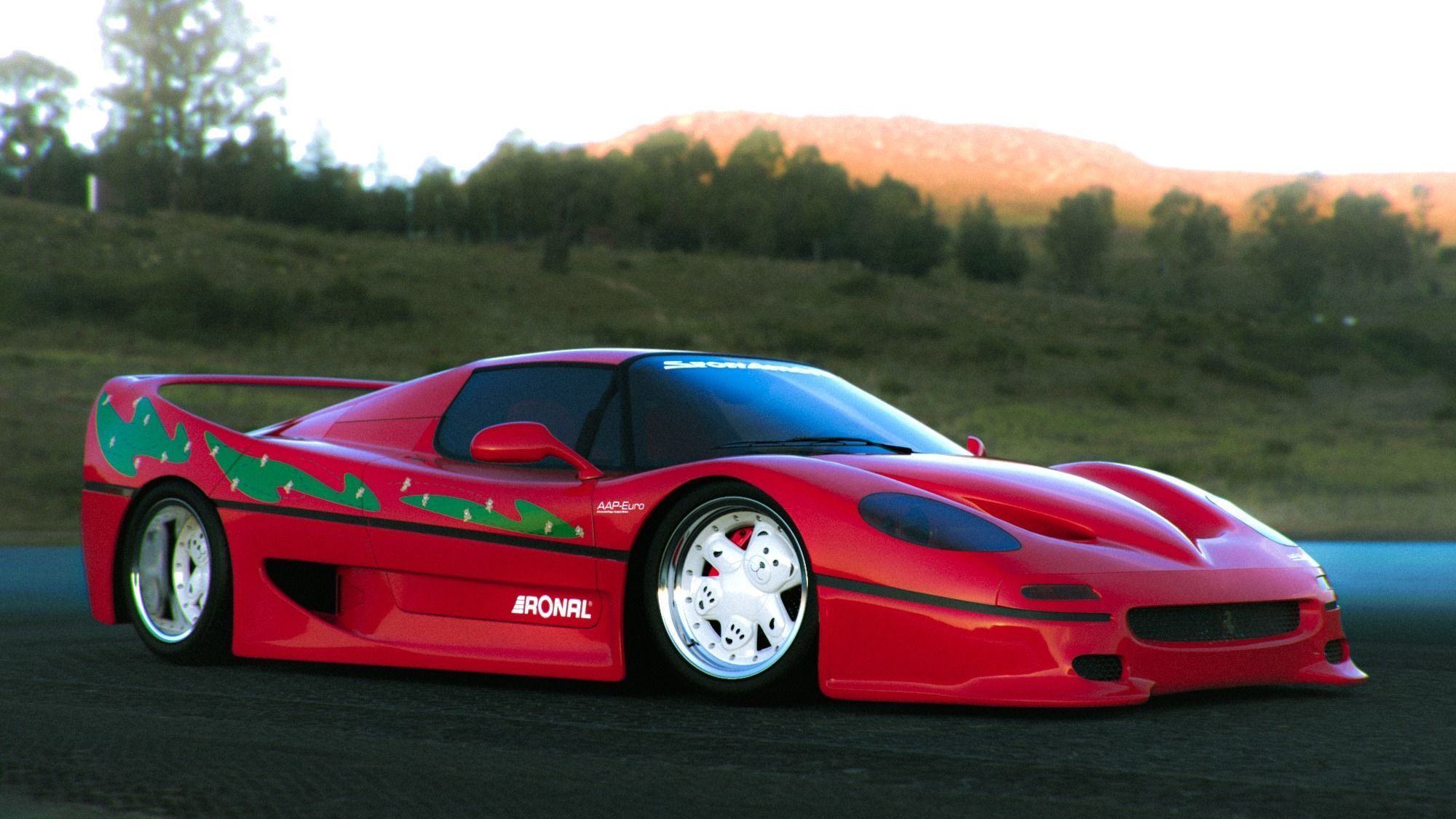 Ronal Teddy Bear 3D model | CGTrader