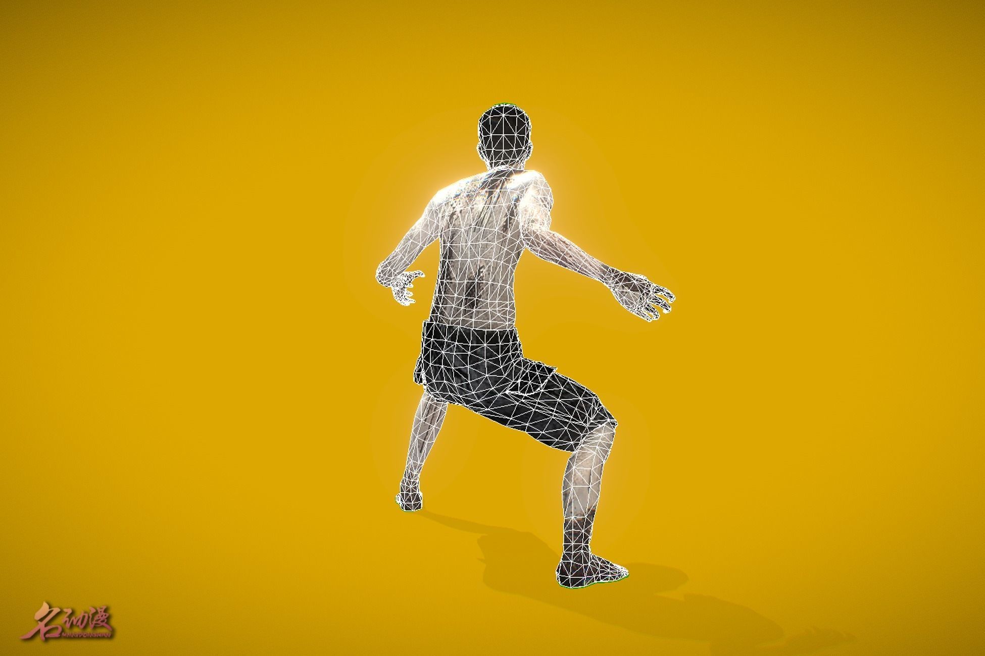 3D model Zombies Runner VR / AR / low-poly | CGTrader