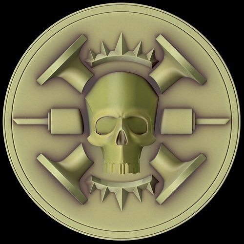 3D model Temple Eversor Officio Assasinorum Warhammer 40 000 VR / AR ...