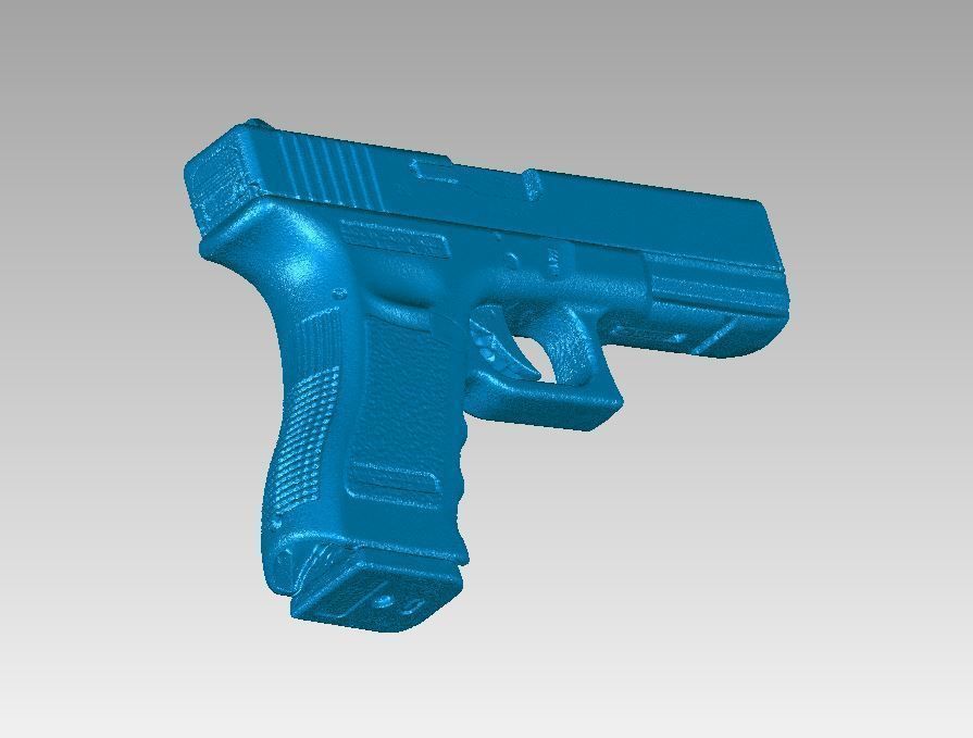 Real Glock 18C Replica 3D Scan 3D model | CGTrader