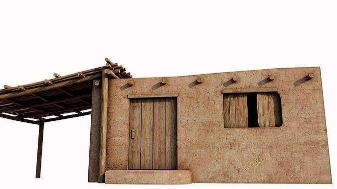 3D model Small Hut VR / AR / low-poly | CGTrader