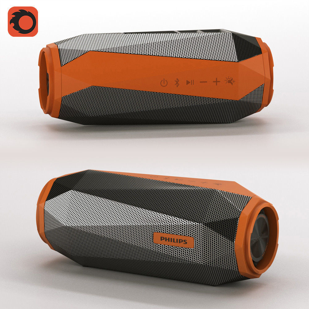 Philips SB500 ShoqBox audio 3D model | CGTrader