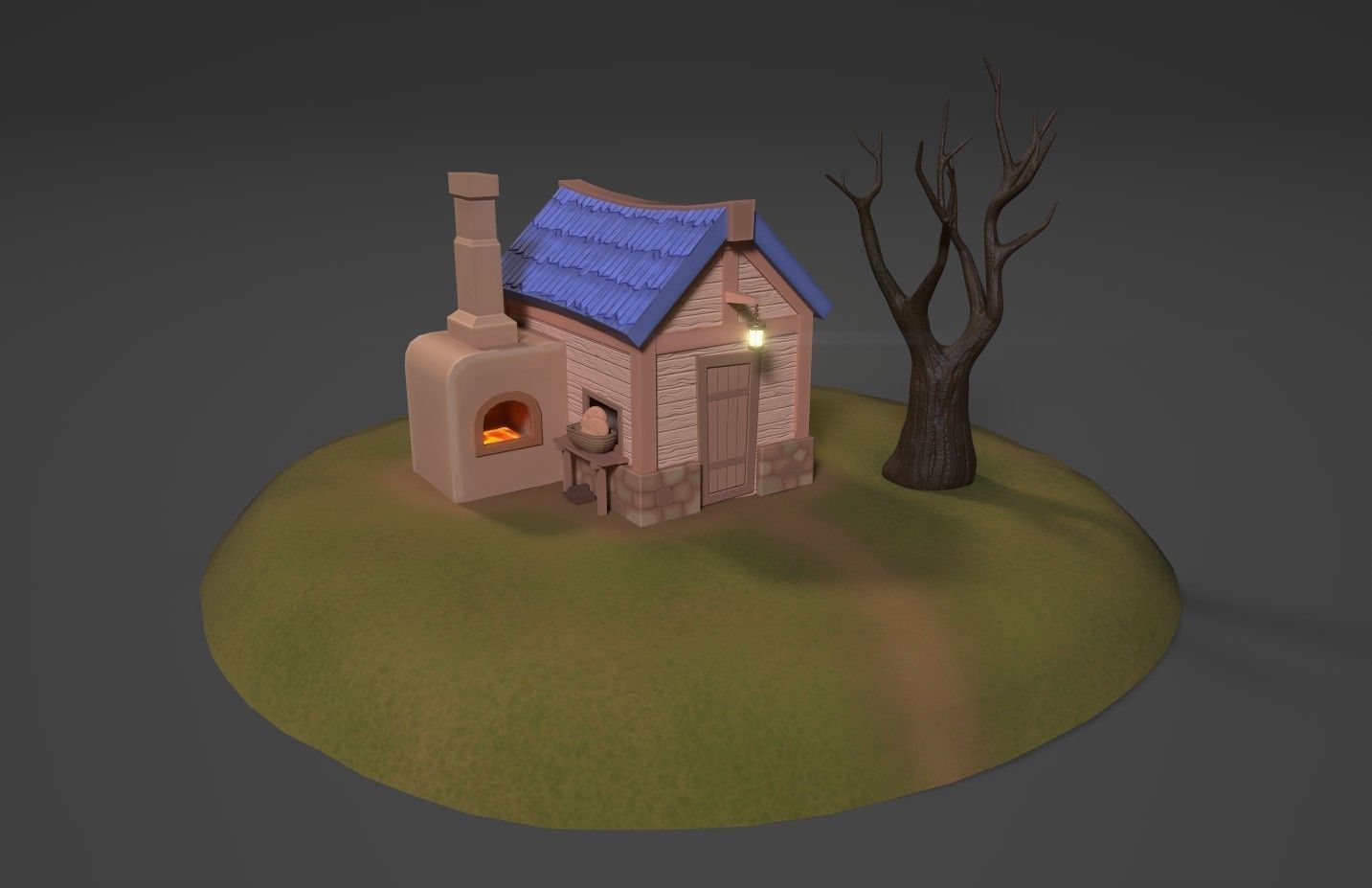 3D model Low-poly stylized bakery scene VR / AR / low-poly | CGTrader