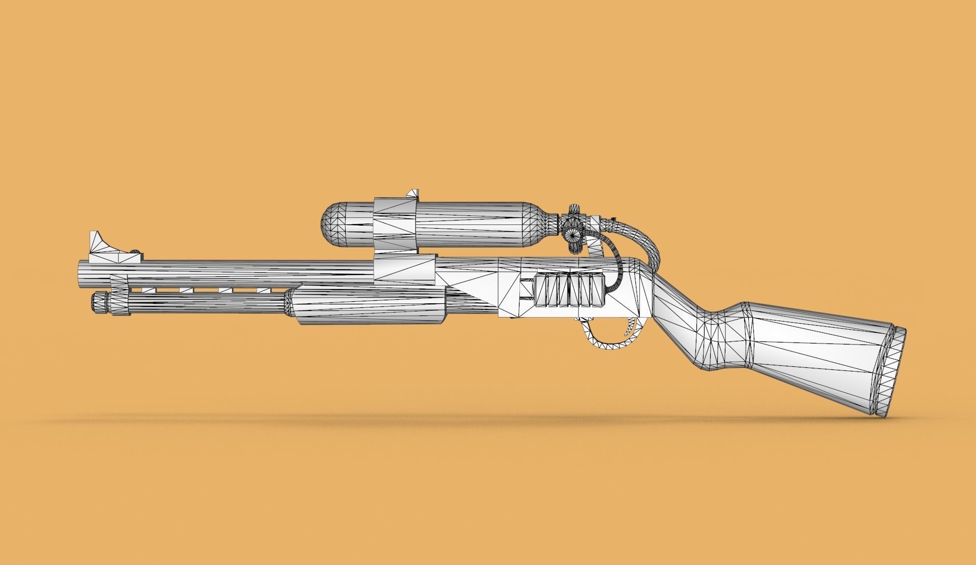 3D model Charge Shotgun 3d model VR / AR / low-poly | CGTrader