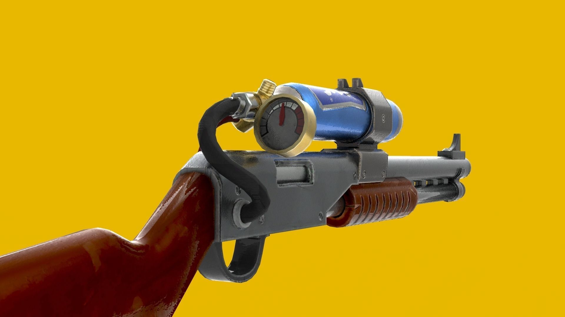 3D model Charge Shotgun 3d model VR / AR / low-poly | CGTrader