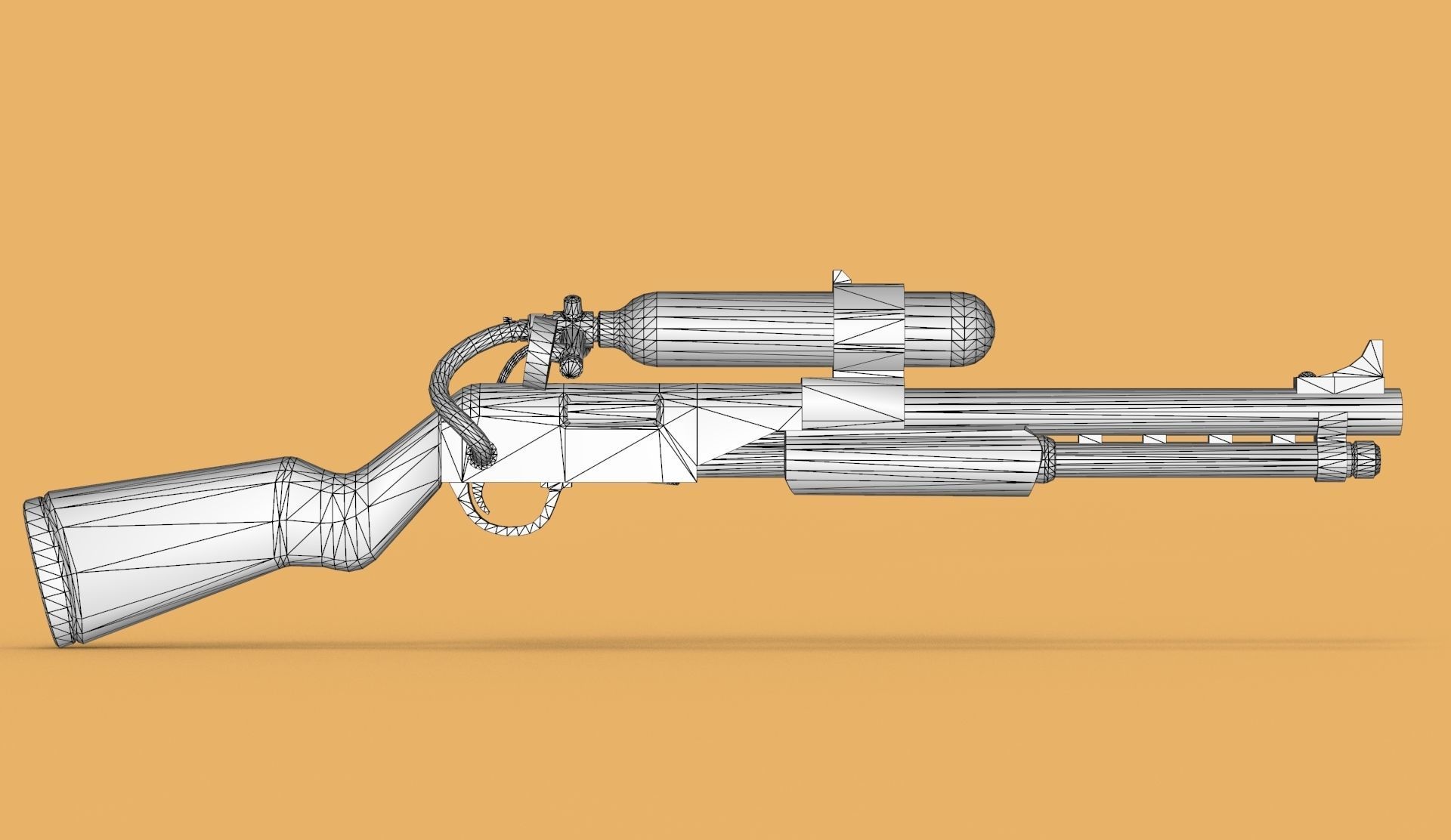3D model Charge Shotgun 3d model VR / AR / low-poly | CGTrader