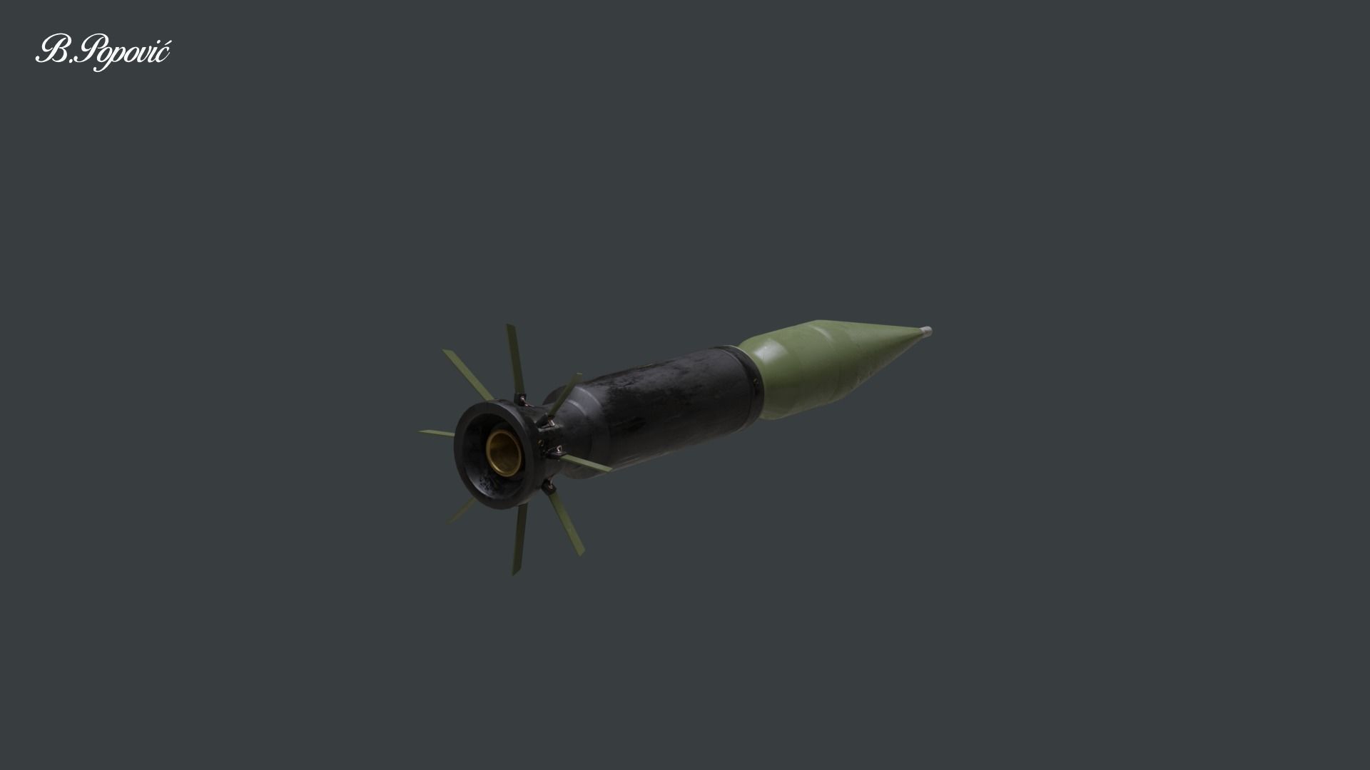 M79 Osa Rocket Launcher 3D model | CGTrader