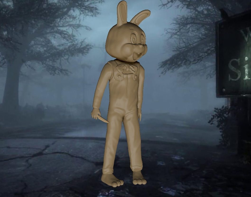 SILENT HILL ROBBIE THE RABBIT 3D model 3D printable | CGTrader